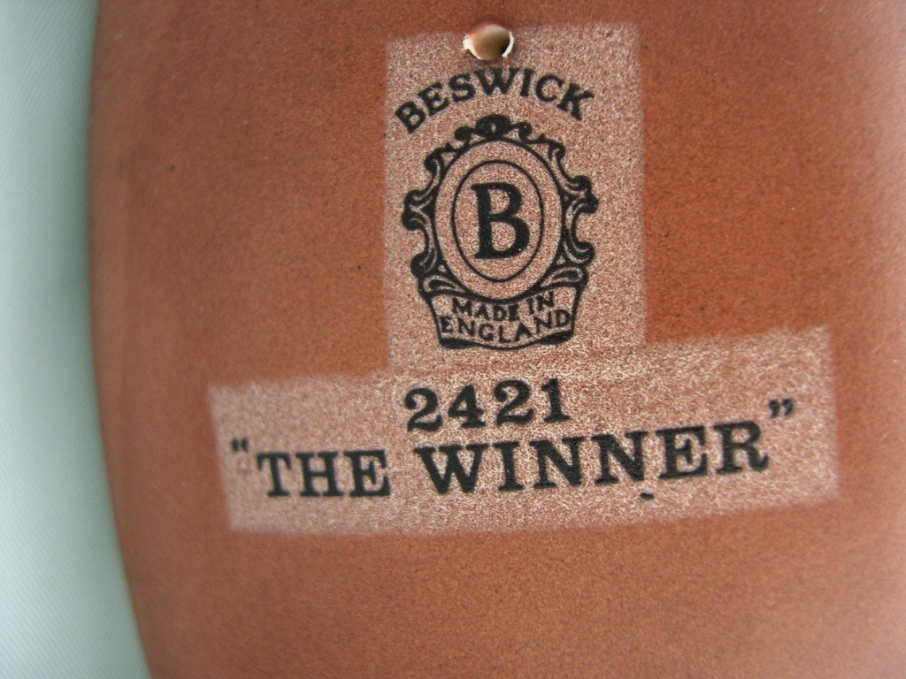 Beswick Model The Winner 2421 Matt